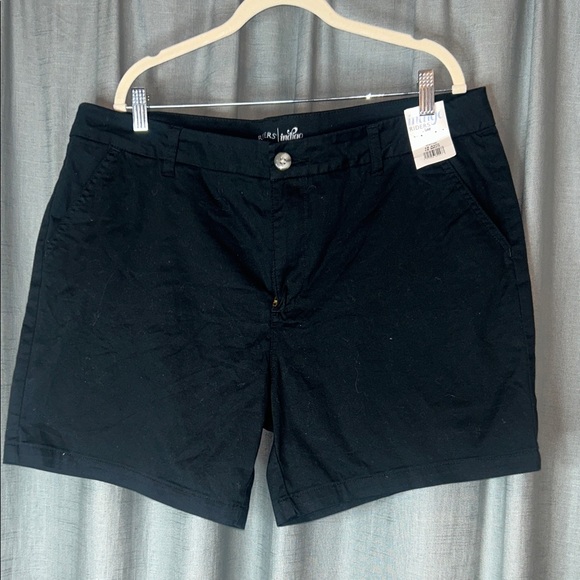 Rafaella | Shorts | Rafaella Midnight Black Womens Bermudas | Poshmark